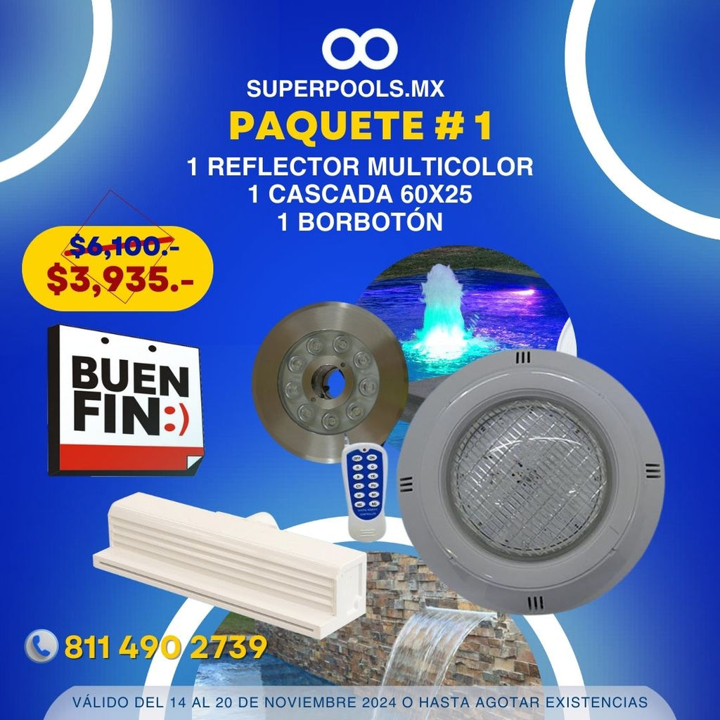 PAQUETE #1— superpools.mx