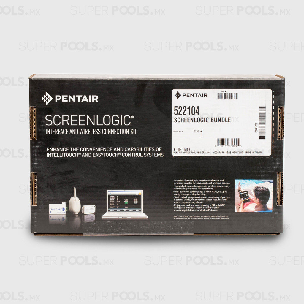 Interface ScreenLogic2 Pentair Automatización Remota de Equipos de Alb ...