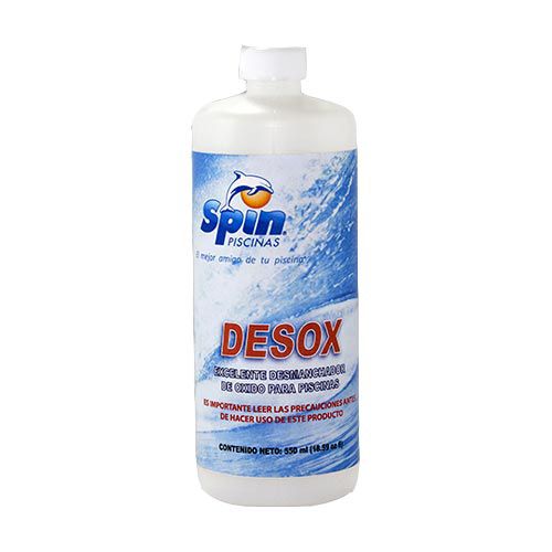 Líquido limpiador de oxido DESOX Marca Spin 550 ml— superpools.mx